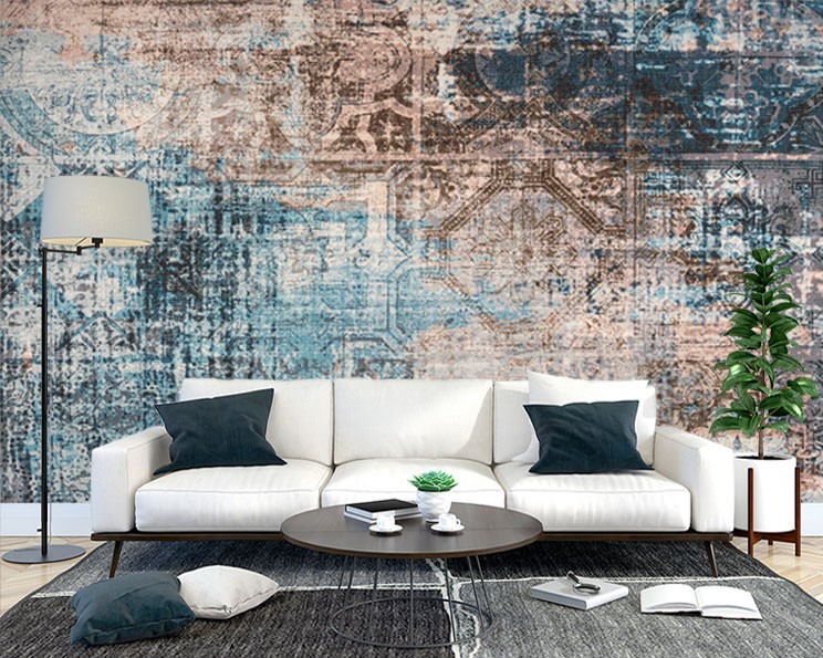 Textuur Vuile Vloer Behang 3D-behangen | 3D-achtergronden