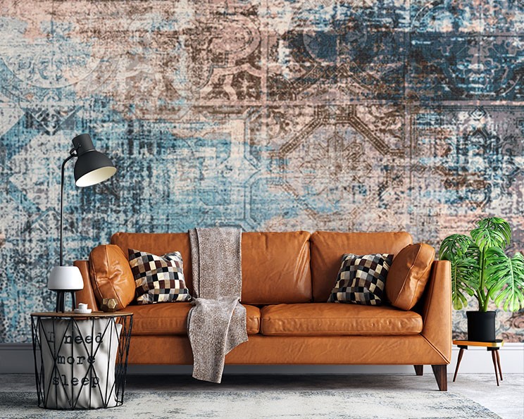Textuur Vuile Vloer Behang 3D-behangen | 3D-achtergronden